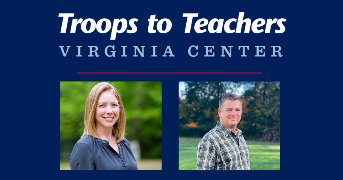 Troops to Teachers Virginia Center: Opening Doors for Veterans in ...